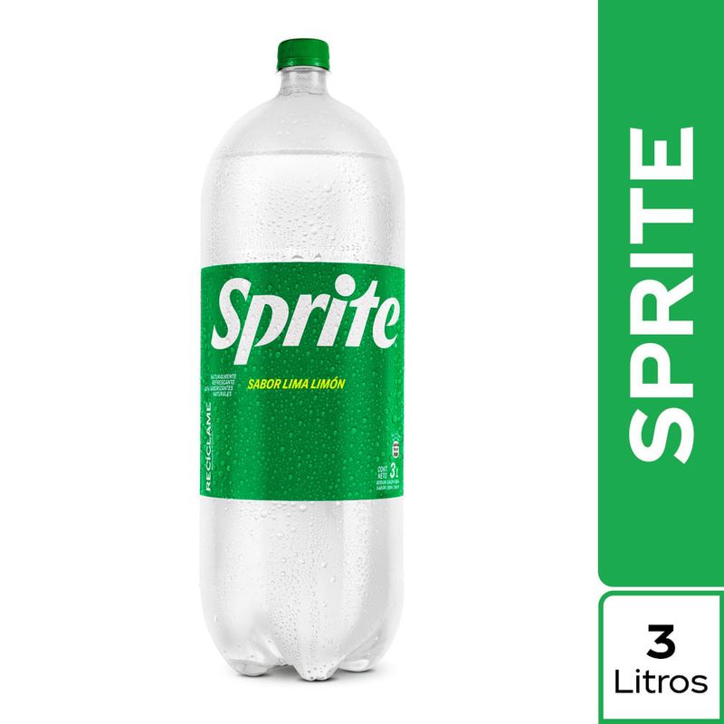 Sprite Bebida Gaseosa Sabor Lima Limón 3 L - Rappi