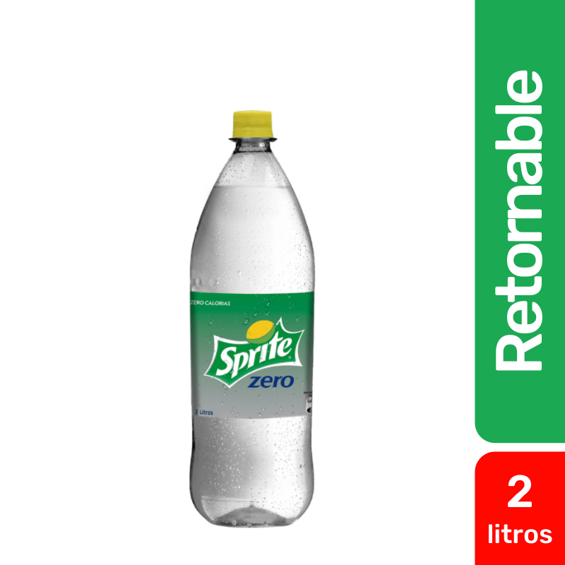 Sprite Zero Bebida Gaseosa Sin Azúcar 2L - Rappi