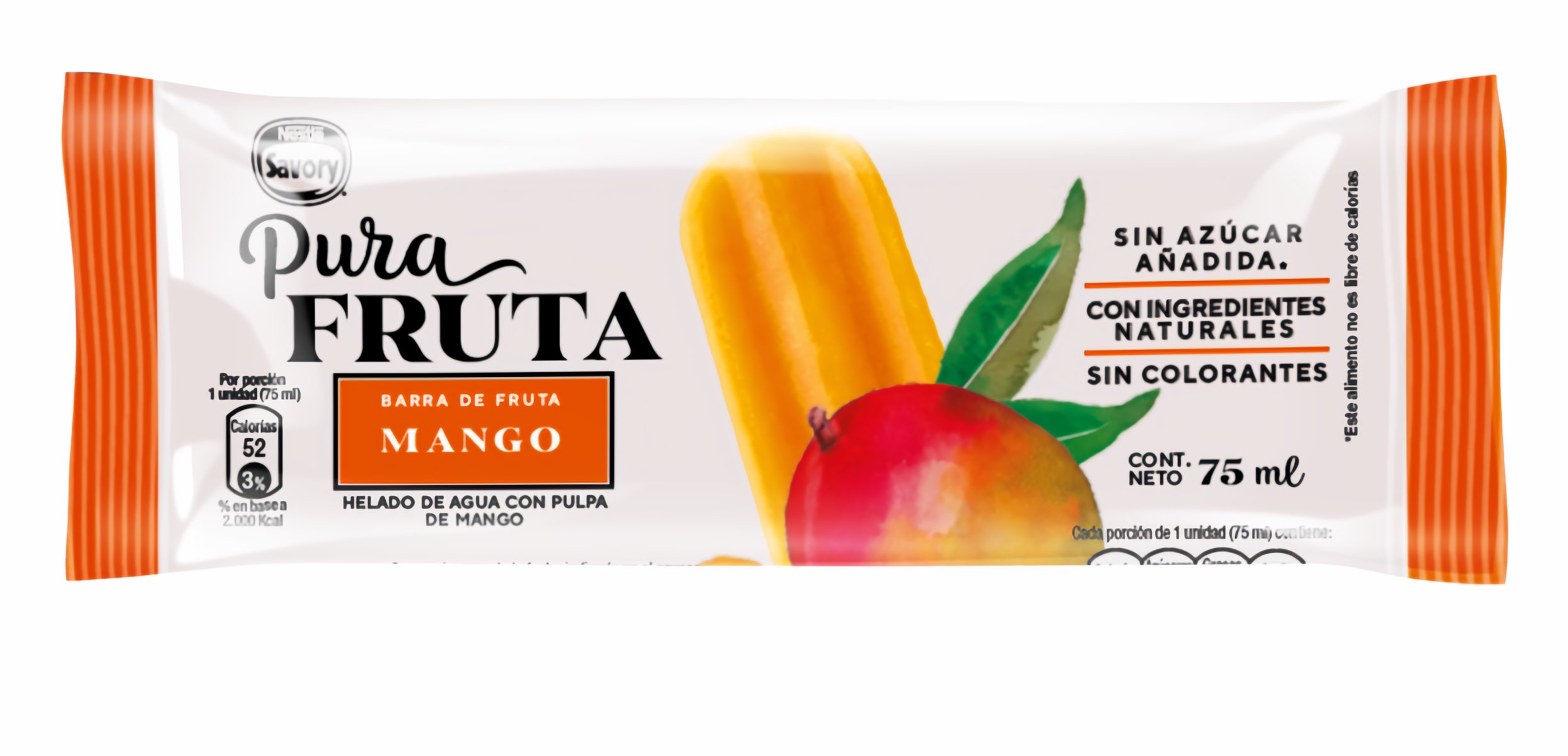 Savory Helado Pura Fruta de Mango - Rappi