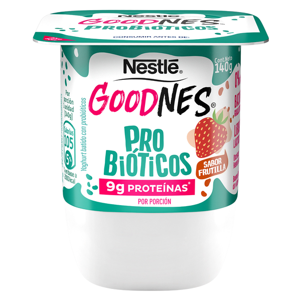 Goodnes Yogurt Defensas y Flora Intestinal Sabor Frutilla - Rappi