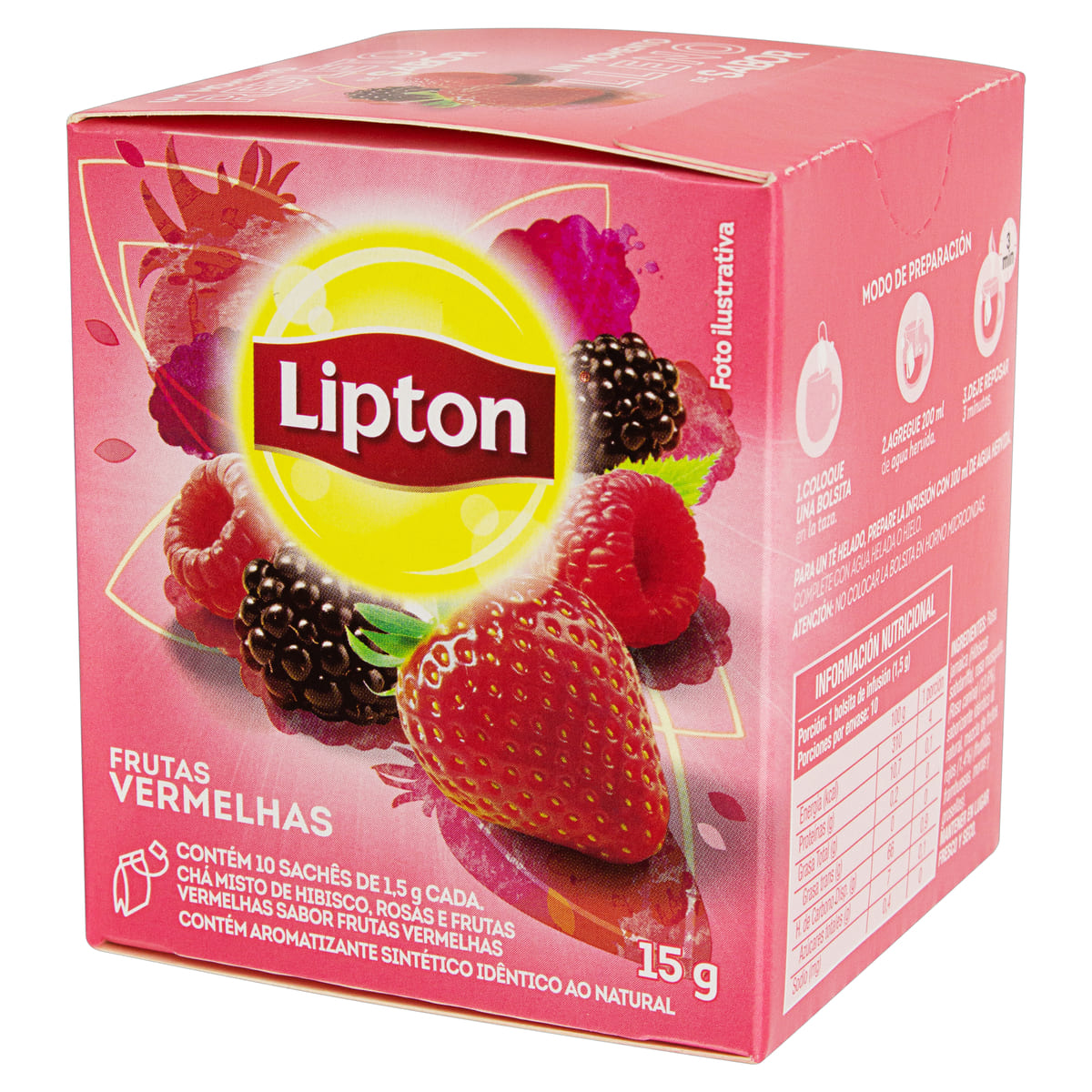 Lipton Té Infusión de Frutos Rojos - Rappi