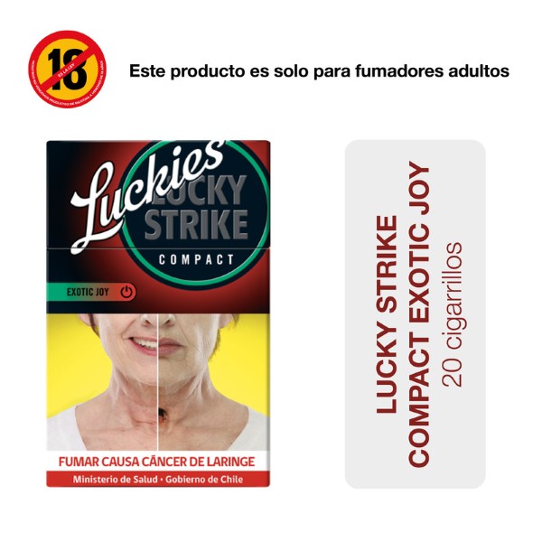 Lucky Strike Cigarro Compact Exotic Joy - Rappi