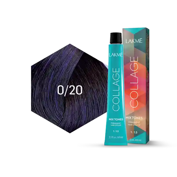 Lakmé Tintura New Collage Mix Tones 0/20 60 mL 20201 - Rappi
