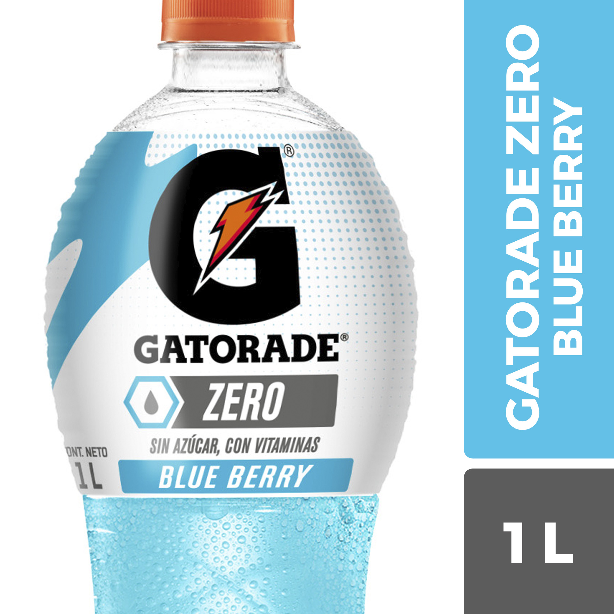 Gatorade Bebida Hidratante Zero Blue Berry 1 L - Rappi