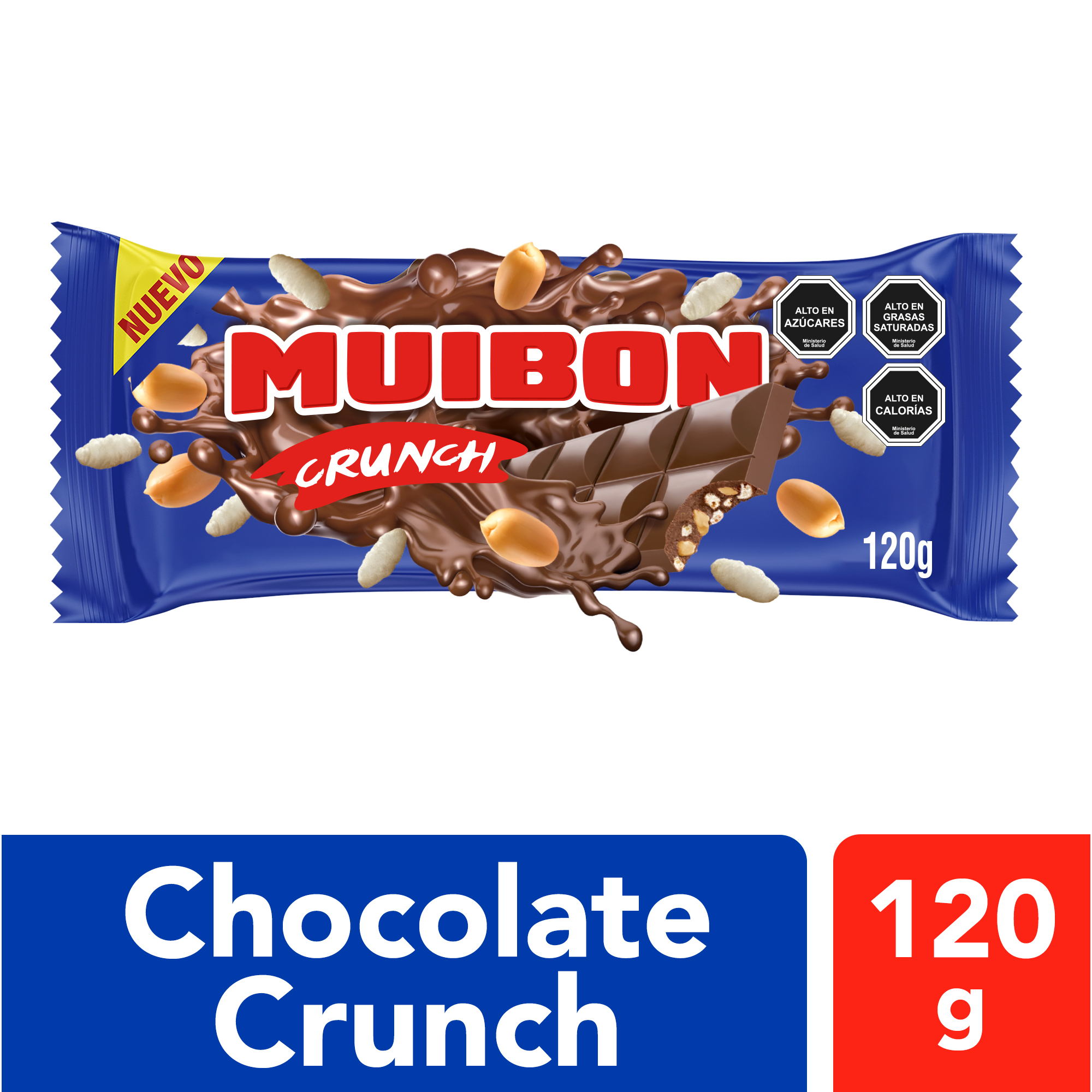 Muibon Chocolate Crunch con Maní y Arroz Crujiente - Rappi