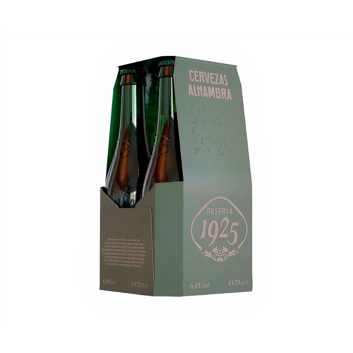Mahou Cerveza Alhambra Reserva 1925 Botella desde $ 1.690