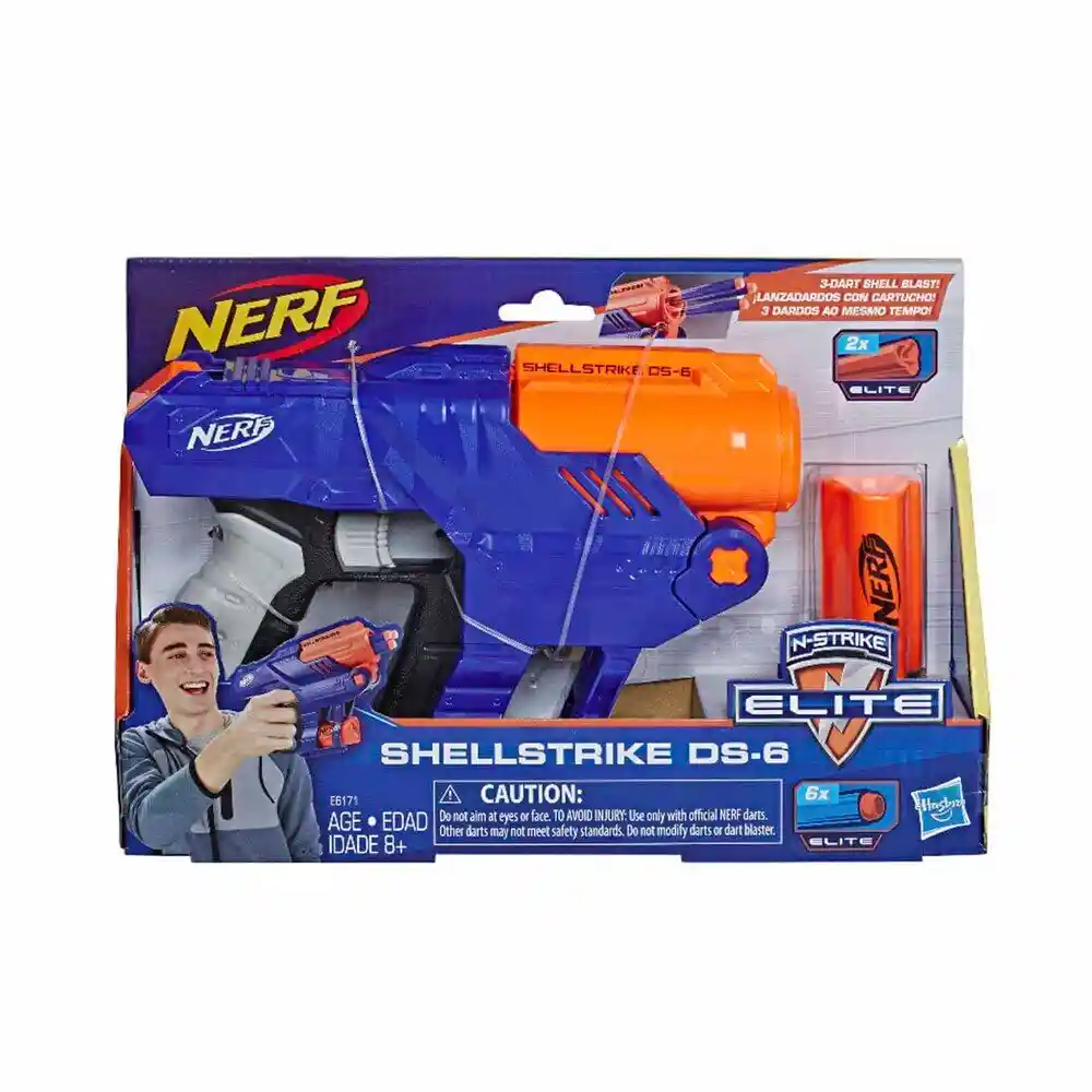 Nerf Elite Shellstrike - Rappi