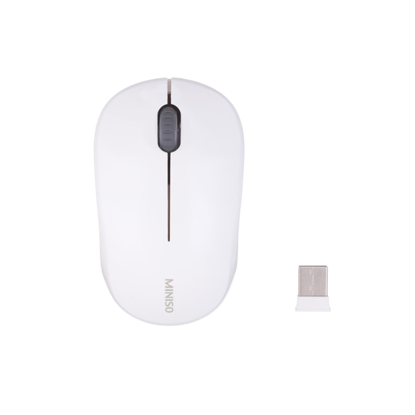 Miniso Mouse Inhalambrico Blanco M8 - Rappi