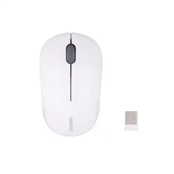 Miniso Mouse Inhalambrico Blanco M8 - Rappi