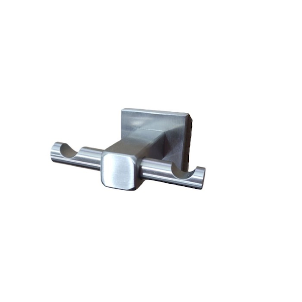 Nibsa Perchera Doble Volga Acero Inoxidable Satinado - Rappi