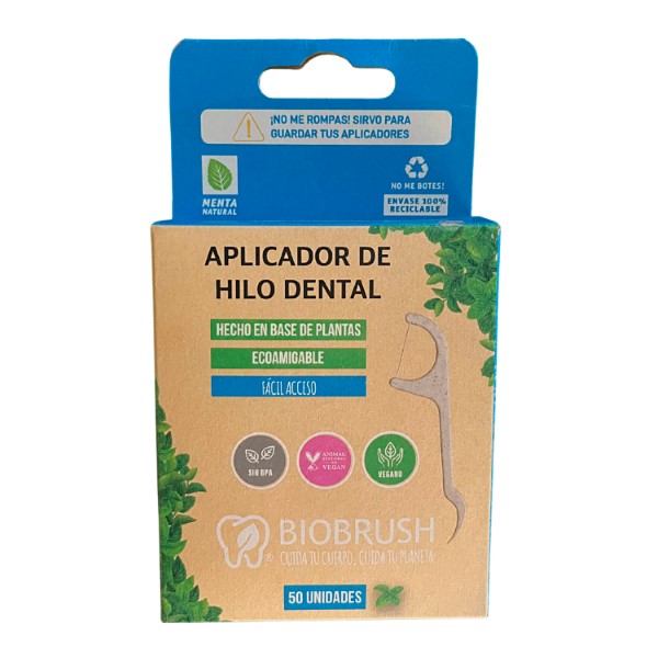 Biobrush Aplicador de Hilo Dental Biodegradable - Rappi