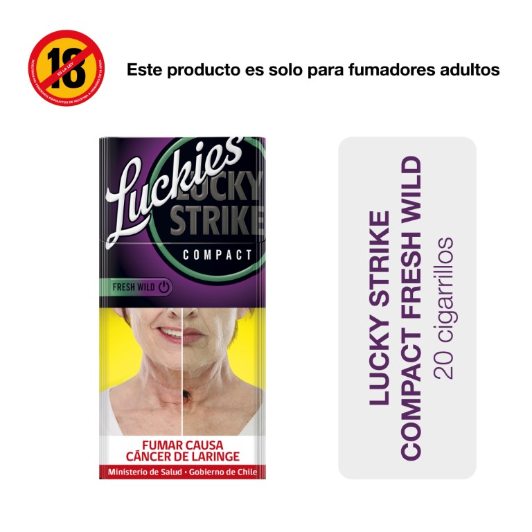 Lucky Strike Compact Fresh Wild Precio - Rappi