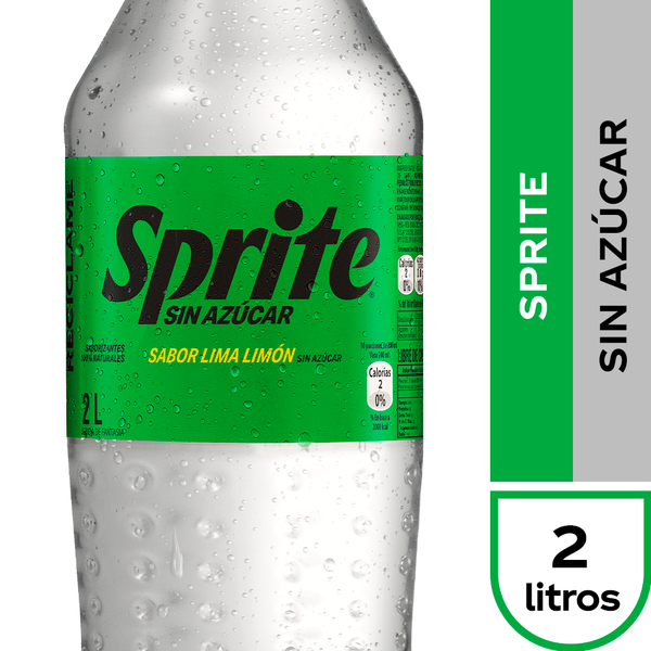 Sprite Sin Azúcar 2 Lt - Rappi