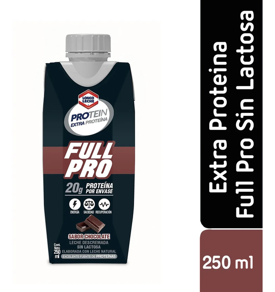 Loncoleche Leche Protein Full Pro sin Lactosa Sabor Chocolate - Rappi