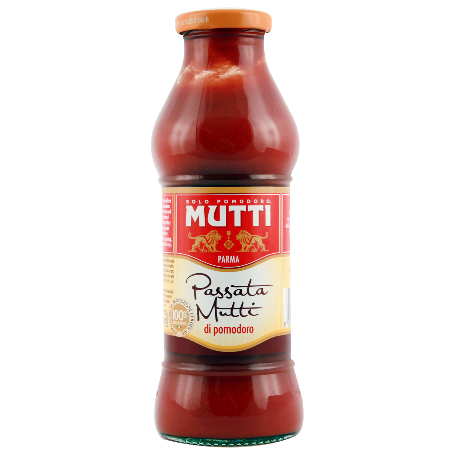 Mutti Puré de Tomate Passata de Pomodoro - Rappi