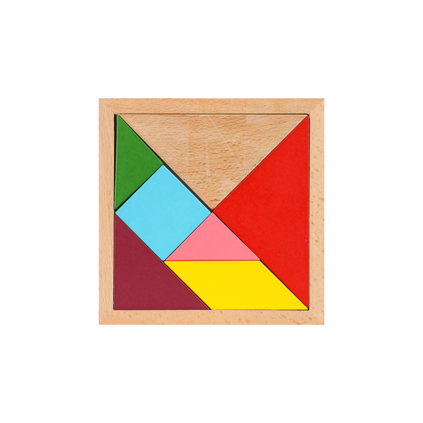Miniso Tangram de Madera - 14x14 cm - Rappi