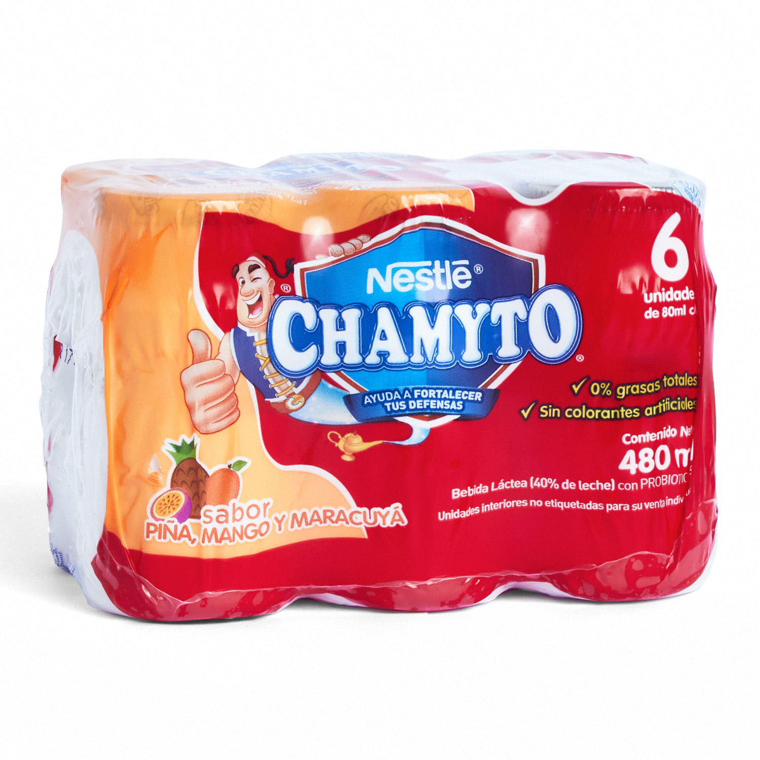 Chamyto Pack Bebida Láctea con Probióticos Sabor Piña/mango - Rappi