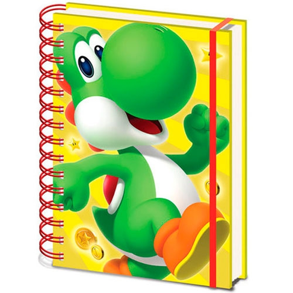Libreta Super Mario Yoshi - Rappi
